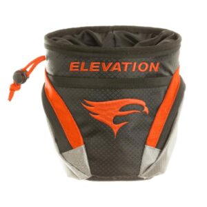 elevation core release pouch, black/orange