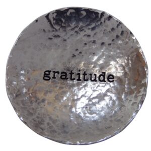 cathedral art (abbey & ca gift gratitude bright metal trinket dish, multi-color