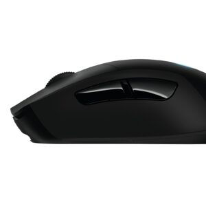 Logitech G703 Lightspeed Gaming Mouse with POWERPLAY Wireless Charging Compatibility, Black