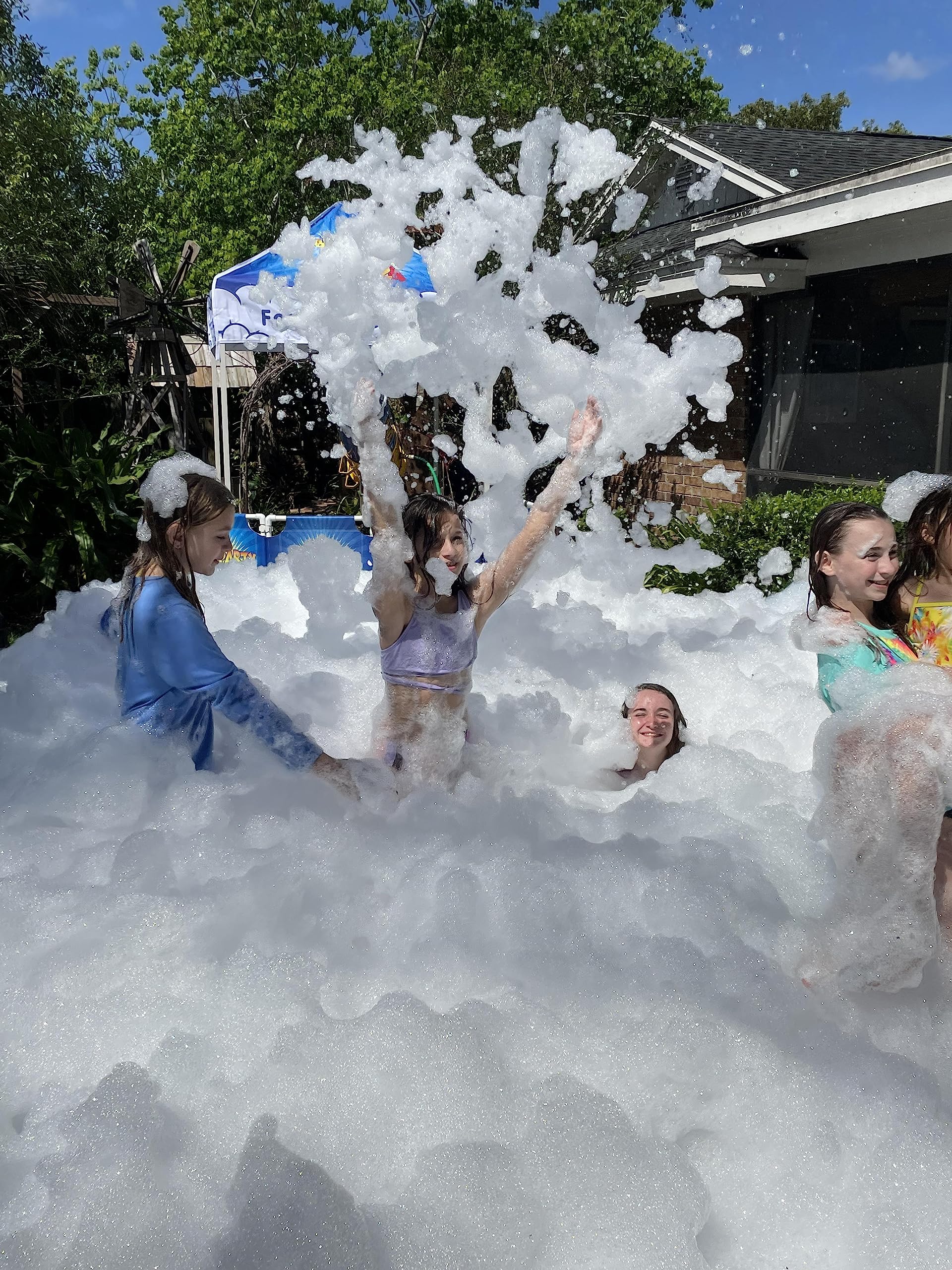 Dr.Party The Most Pro Super Stacking Foam - Up to 720 Gallons or 12 Rounds of Foam Party Fun - Compatible with ALL Foam Machines