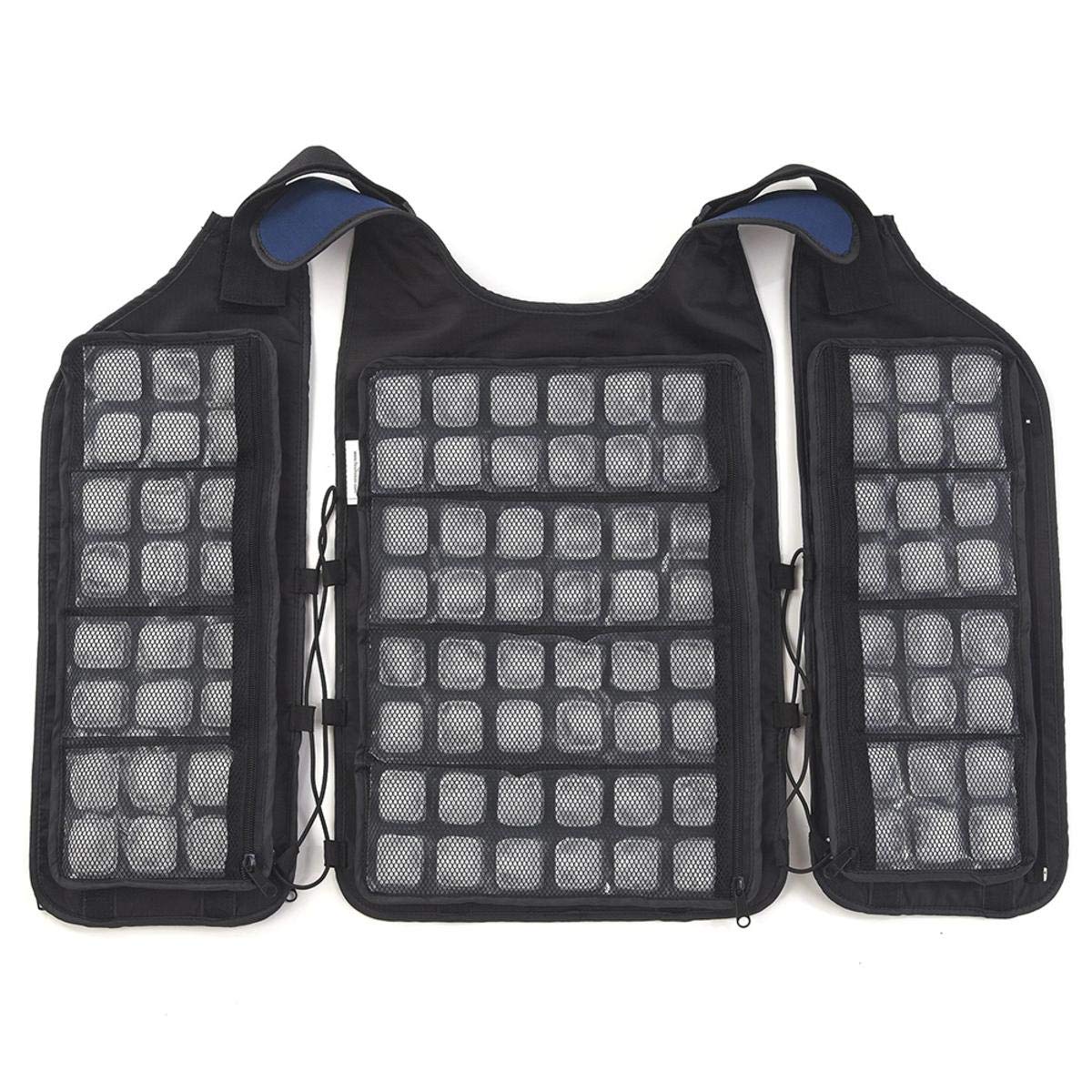 FlexiFreeze Ice Vest Cooling Kit - Cooling Vest with Additional Refill Panel and Travel Cooler (Personal Zipper)