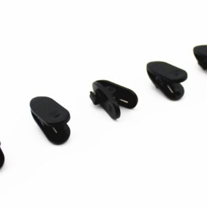 J K MIC-J Lapel Microphone Lavalier Microphone Headworn Microphone Clips Plastic Version X 5PCS