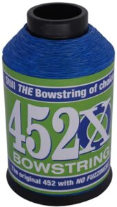 bcy 452x string material royal blue 1/4 lb.