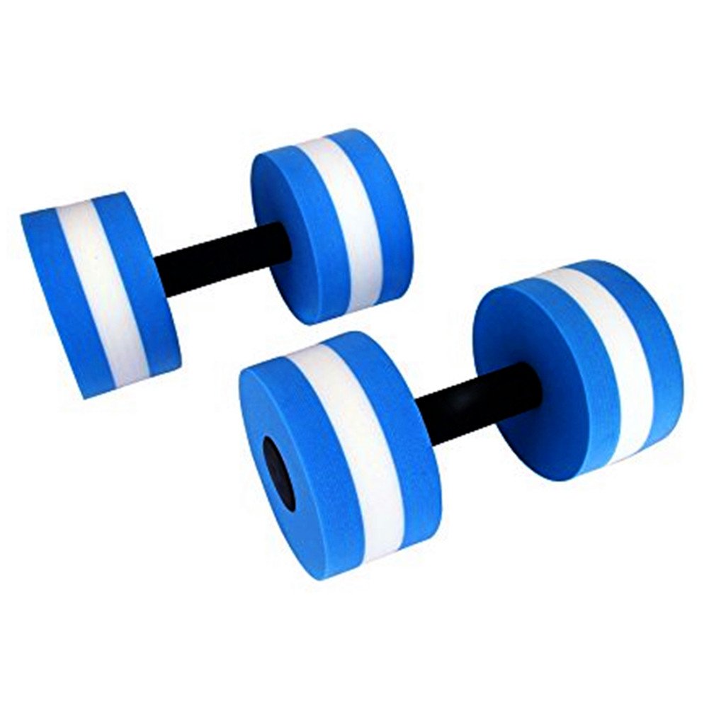 BigBoss Sports Aquatic Exercise Dumbbells Aqua Fitness Barbells Exercise Hand Bars - Set of 2 - for Water Aerobics…