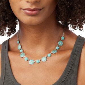 Lucky Brand Turquoise Collar Necklace