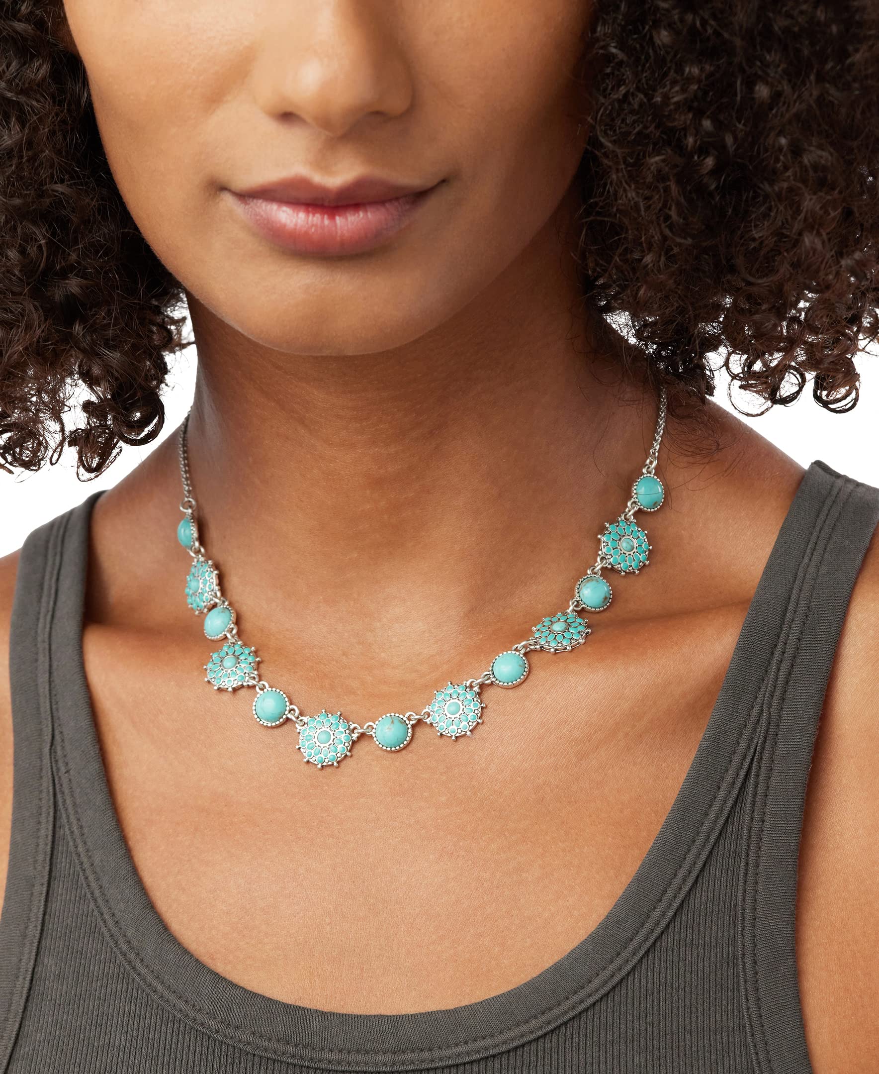 Lucky Brand Turquoise Collar Necklace