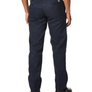 Dickies mens Flex Work Slim Straight Fit Pants, Dark Navy, 30W x 34L US