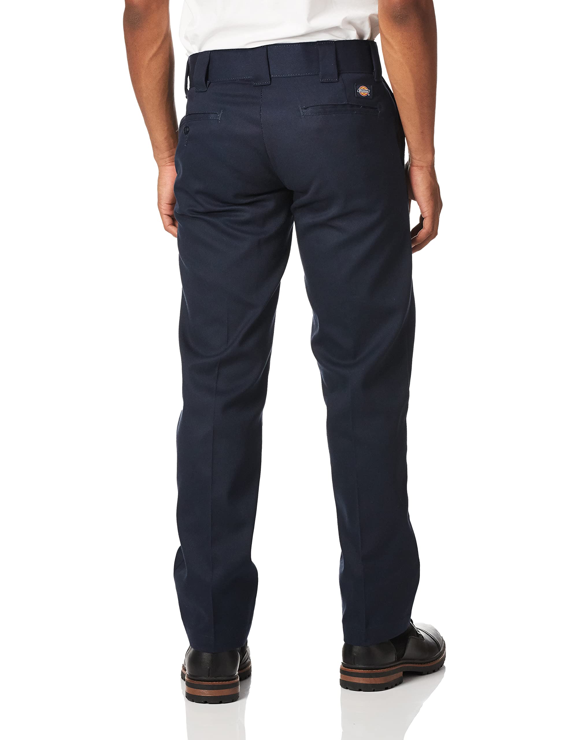 Dickies mens Flex Work Slim Straight Fit Pants, Dark Navy, 30W x 34L US