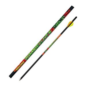 black eagle zombie slayer x-bow fletched arrows - .001" 6 pack - 18"