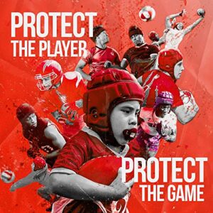 GameBreaker-Pro Multi-Sport Protective Headgear (Red, XL), Soft-Shell Helmet for Various Sports, Protective Sports Gear with Superior Ventilation Design - GameBreaker