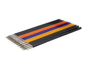 emiya plastic bolt arrows for 50lb to 80lb crossbow pistols 12 pack