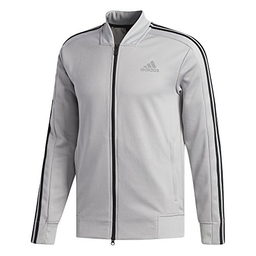 adidas Men's Track Tennis Jacket Squad ID Track Grey (Medium, Grey)