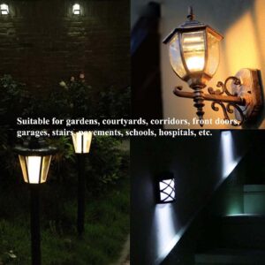 Taysing Dusk to Dawn Light Bulbs Auto On/Off 40 Watt Equivalent Smart Light Sensor LED Bulb Security Bulb Outdoor Night Light Bulb Garage Porch 5W 500lm E26 Soft White 2 Pack