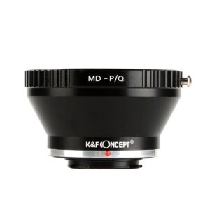 K&F Concept Lens Mount Adapter Compatible with SR/MD/MC Lens to Q PQ P/Q Q-S1 Q10 Q7 Mirrorless Camera