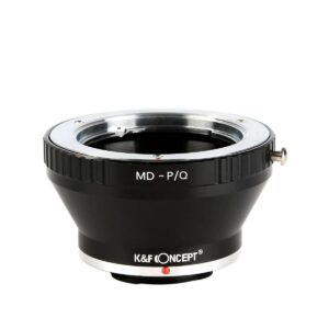 K&F Concept Lens Mount Adapter Compatible with SR/MD/MC Lens to Q PQ P/Q Q-S1 Q10 Q7 Mirrorless Camera