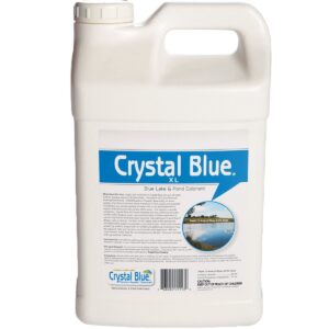 Crystal Blue XL Commercial Lake & Pond Dye - Royal Blue Color - 2.5 Gallon