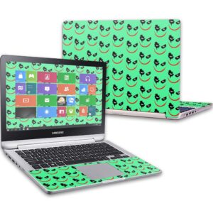 mightyskins skin compatible with samsung notebook 7 spin 13.3" (2016) wrap cover sticker skins why so serious