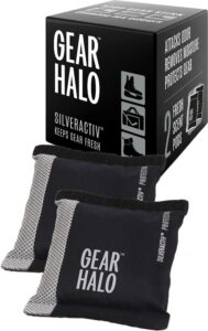 gearhalo™ sports deodorizer pods - stops the stink!