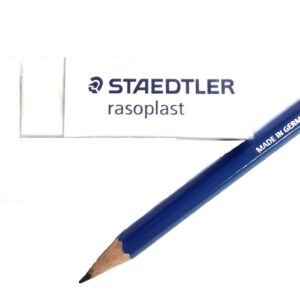 Staedtler Large Rasoplast Pencil Eraser (526 B20) Pack of 5 Erasers