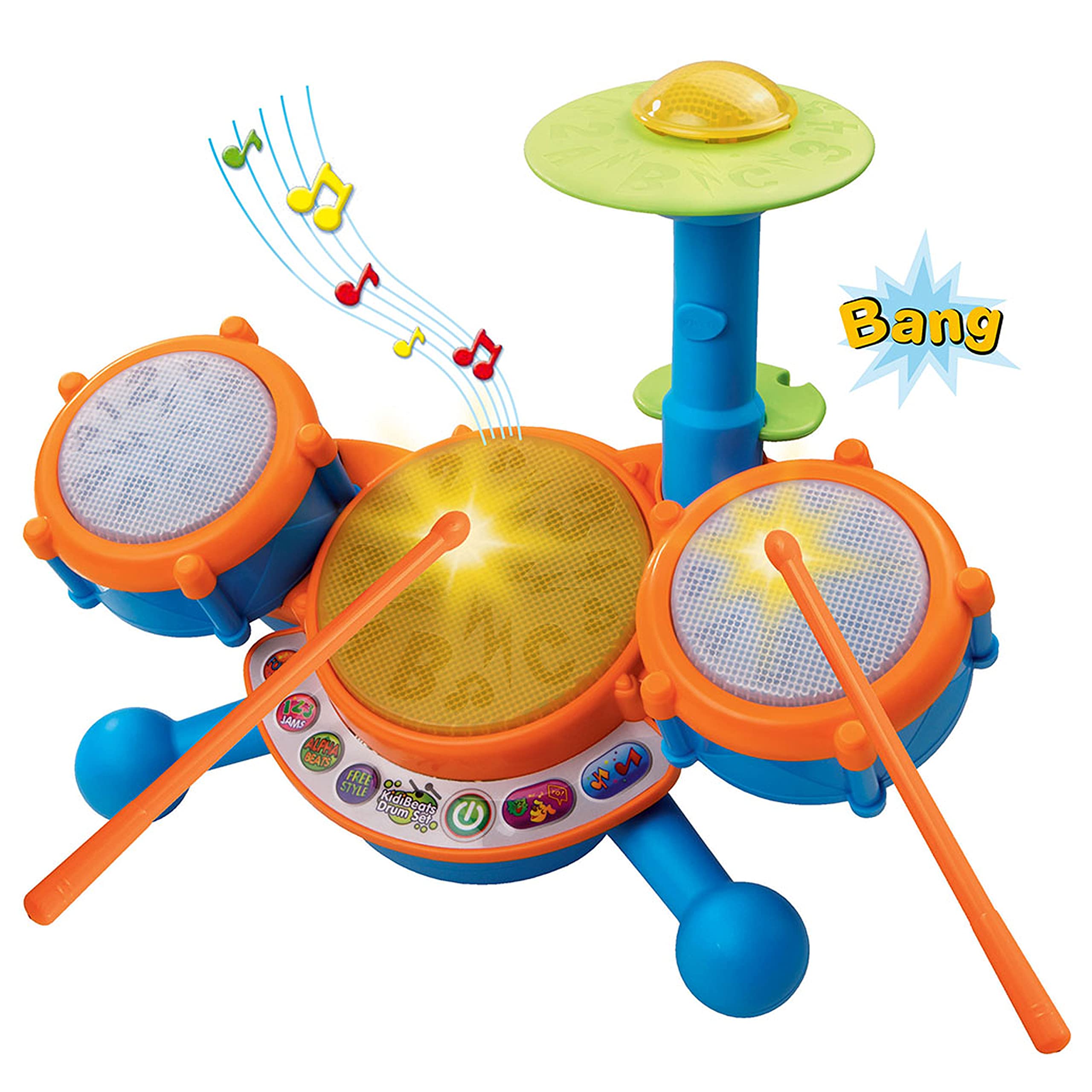 VTech KidiBeats Drum Set (Frustration Free Packaging)