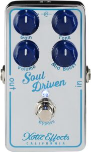 xotic soul driven distortion boost