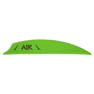 bohning 2" air vane neon green 2" air vane, 100pk