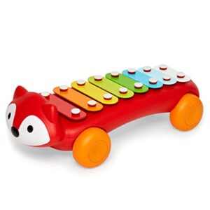 skip hop xylophone baby toy, explore & more, fox