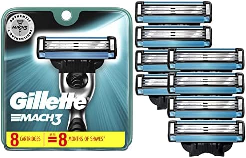 Gillette Mach 3-24 Count (3 x 8 Pack)