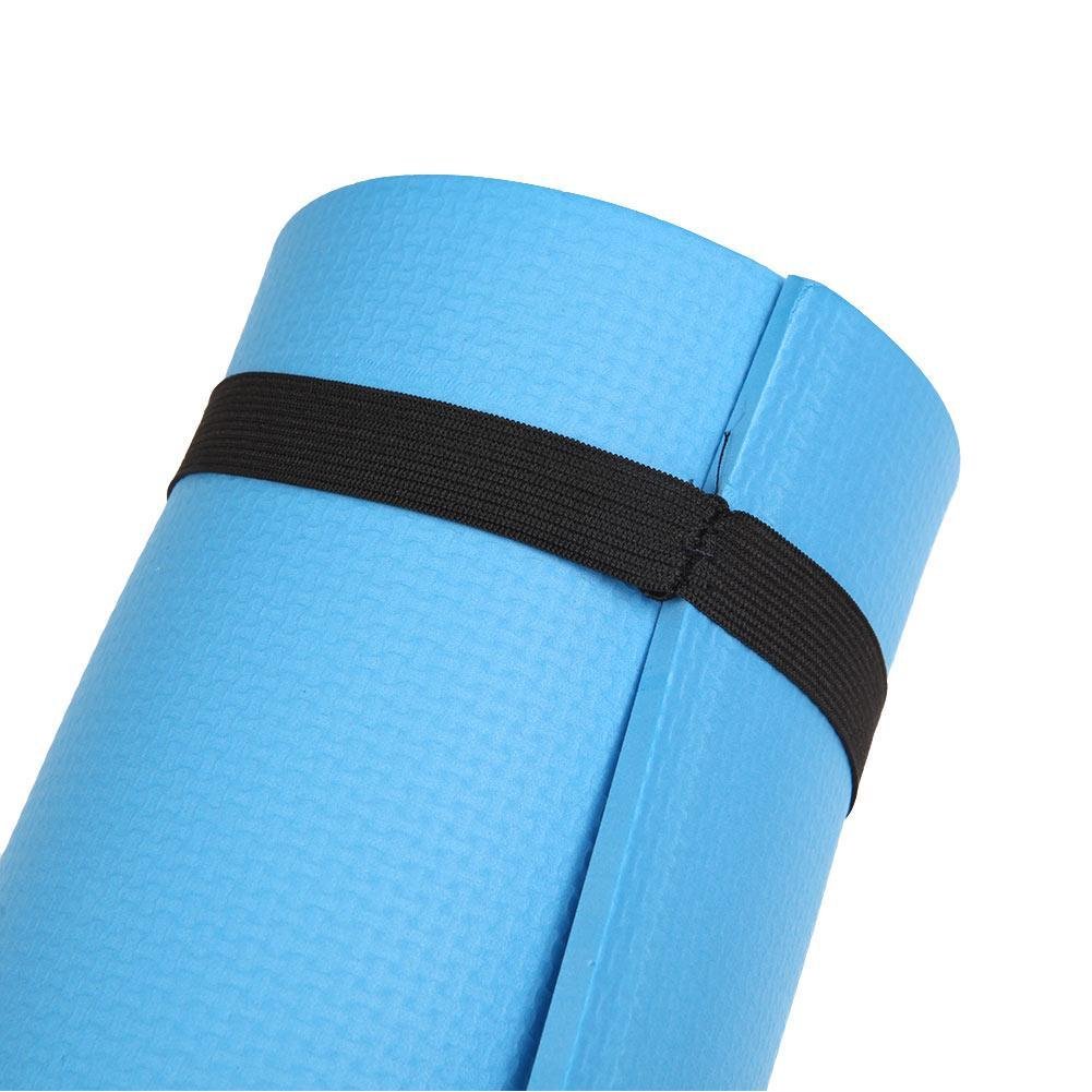 LIYUDL 4mm Thickness Yoga Mat Non-Slip EVA Foam Yoga Pad,Dampproof Sleeping Mattress Mat,for Pilates,Fitness,Workout,Lose Weight Blue