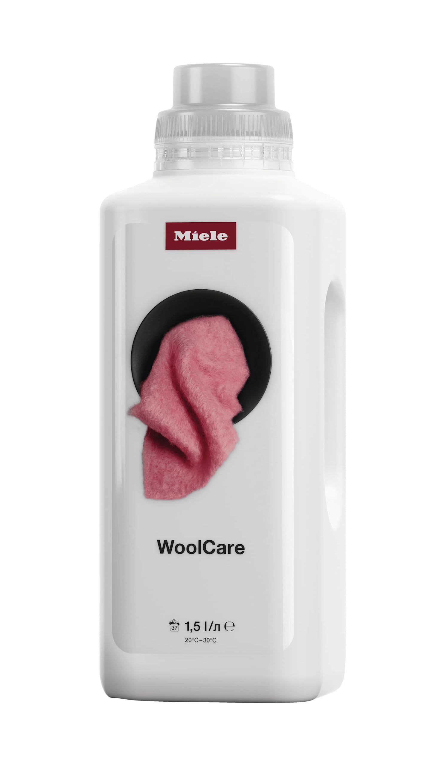 Miele Care Collection HE Wool Care for Woolens, Delicates and Silks - 50.72 Fluid Ounces (1.5 litres)