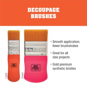 Mod Podge Brush Set, Small, Multicolor, 2 Count