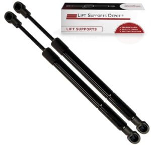 lift supports depot qty (2) p10117 steering control dampers compatible with hustler raptor flip-up x xd xl sd sdx xdx limited fastrak bigdog riding mower, non-cavitating damper replace 603983 p7124