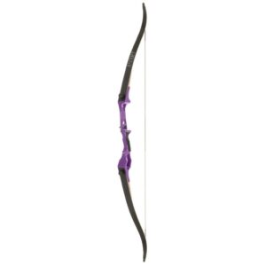 october mountain products ascent 58” recurve — purple (rh - 50 lbs.)