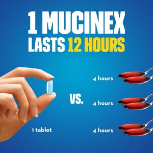 Mucinex SE 12 Hour Chest Congestion Expectorant, Tablets, 68 Count