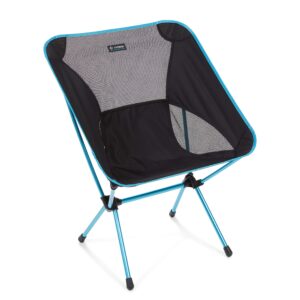 helinox chair one xl lightweight, portable, collapsible camping chair, black