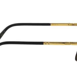 Dita DRX-2030B-59-Z - Mach-One Sunglasses Shiny 18K Gold - Black w/D.Brown to Clear-AR 59mm