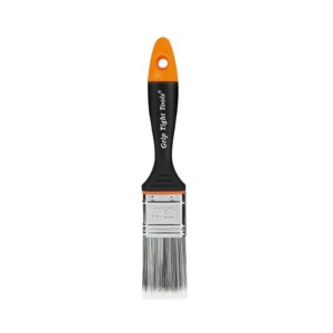 grip tight tools pl02 professional orange plus paint brush, 1-1/2"