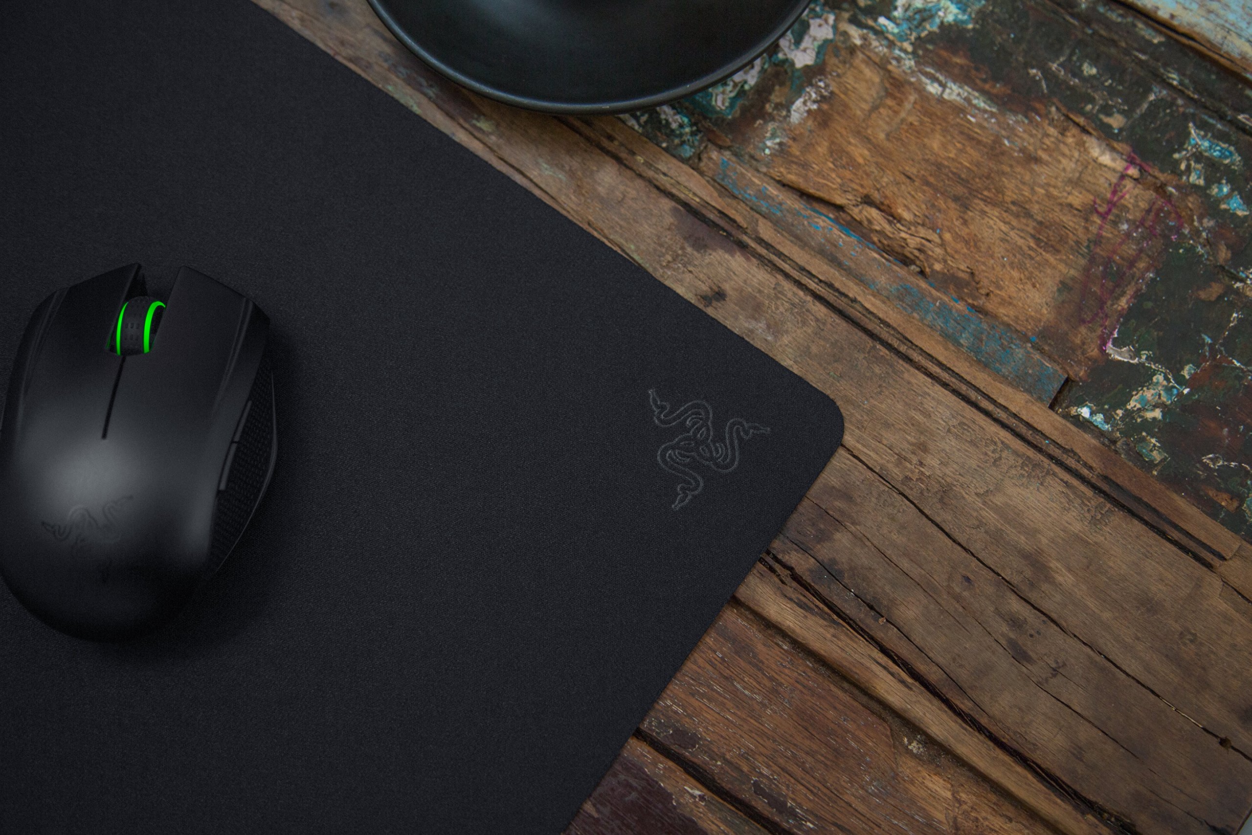 Razer Goliathus Speed (Small) Gaming Mousepad: Smooth Gaming Mat - Anti-Slip Rubber Base - Portable Cloth Design - Anti-Fraying Stitched Frame - Stealth