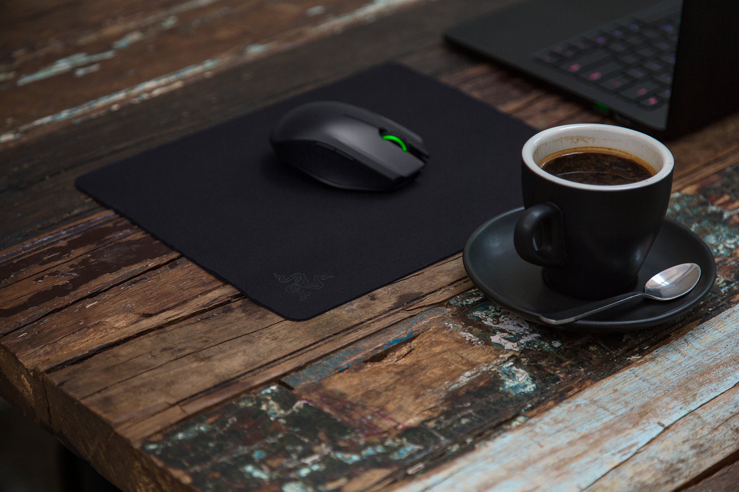 Razer Goliathus Speed (Small) Gaming Mousepad: Smooth Gaming Mat - Anti-Slip Rubber Base - Portable Cloth Design - Anti-Fraying Stitched Frame - Stealth