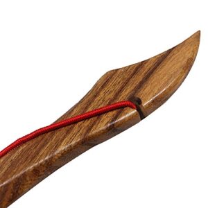 Toparchery Traditional Recurve Bow 53'' Archery Hunting Handmade Horse bow Longbow 45 lbs