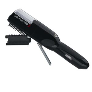 split-ender pro 2 - the original cordless split end hair trimmer automatic rechargeable home tool hair clipper 2-in-1 for dry damaged splitting broken brittle straight curly frizzy beauty - black