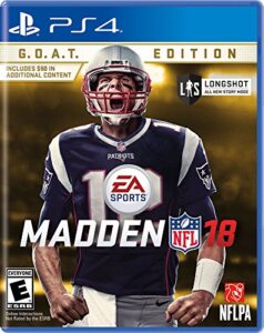 madden nfl 18 g.o.a.t. edition - playstation 4