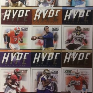 2017 Panini Score Football Hype 2017 Rookie Insert Set 15 Cards Mitchell Tribisky Deshaun Watson Dalvin Cook Leonard Fournette Rookie Card