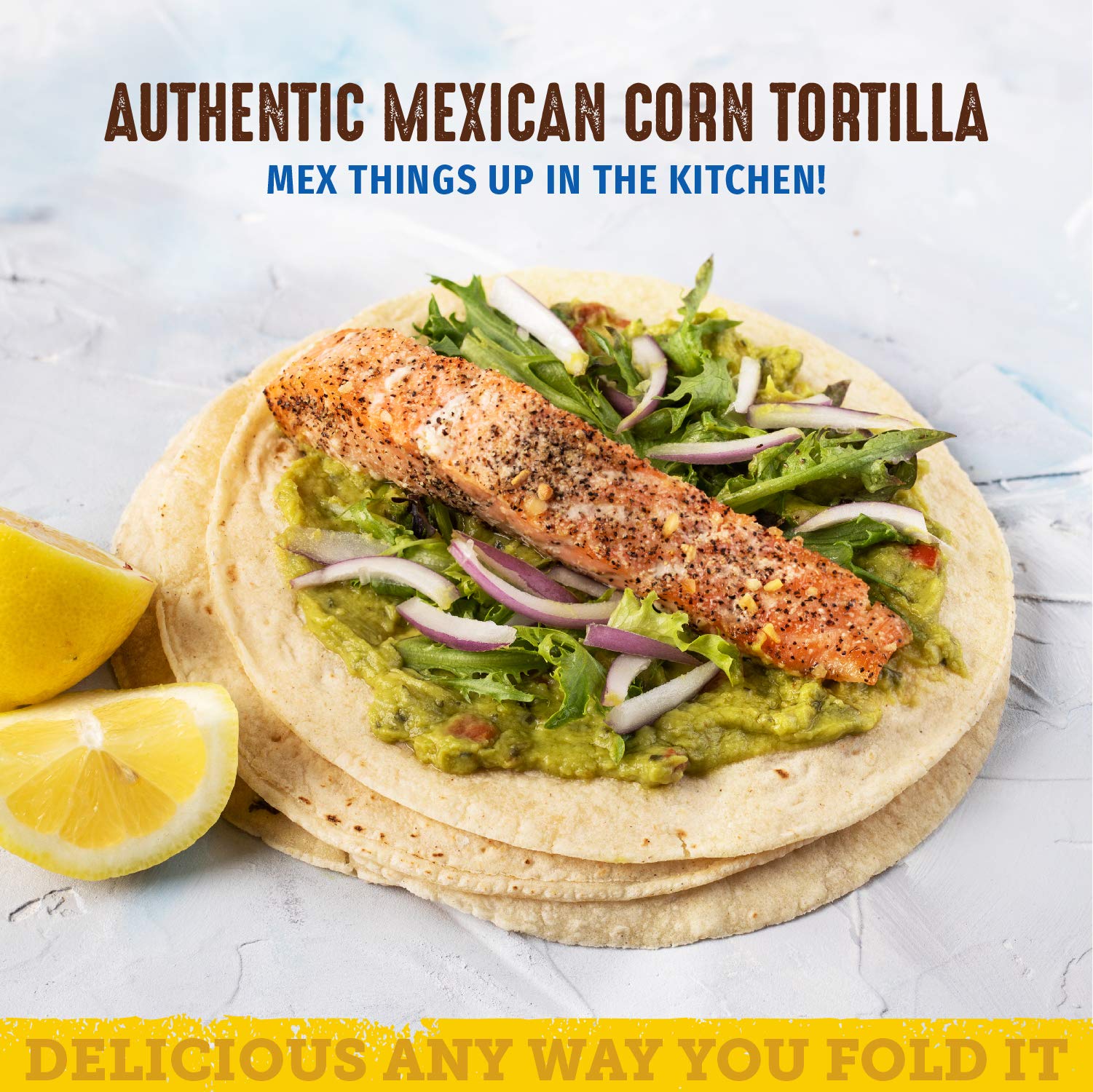 Del Campo Soft Corn Tortillas – 8 Inch Round. 100% Delicious Gluten Free and Authentic Mexican Food. Many Serving Options: Wraps, Tacos, Quesadillas or Burritos, Kosher. (8ct.) (Single)