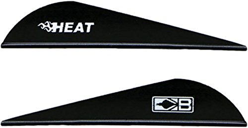 Bohning 2.5" Heat Vanes black 2.5" Heat Vane, 100pk