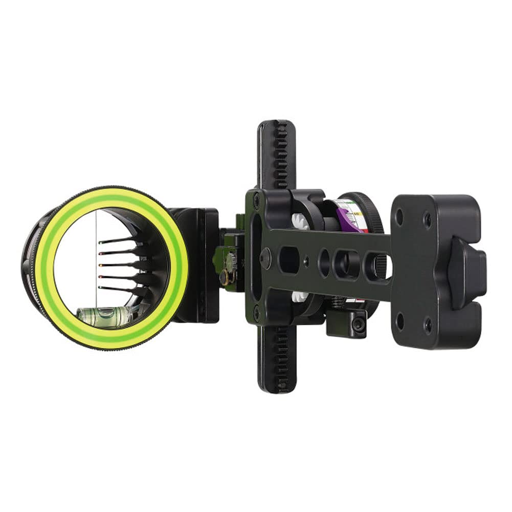 Spot-Hogg Wrapped Fast Eddie XL MRT Long Bar 5-Pin Bow Sight .010 Pin...