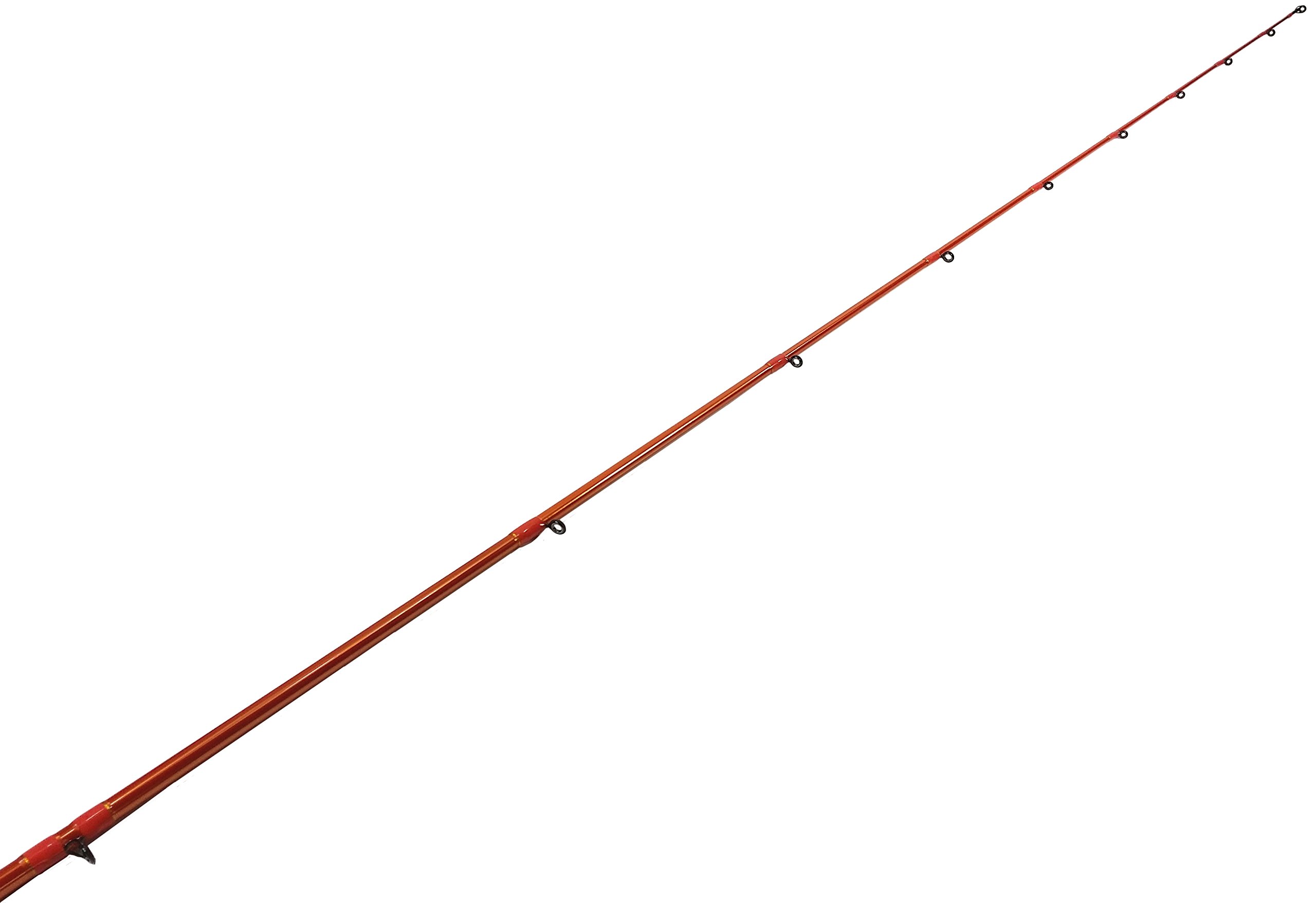 Carrot Stix Casting Semi Micro Guide Fishing Rod Wild Wild Orange Lite (6' 7" Light)