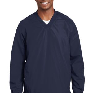 Sport-Tek V-Neck Raglan Wind Shirt 2XL True Navy