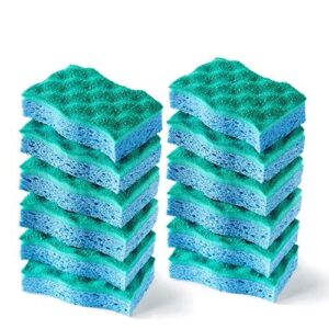 o-cedar multi-use scrunge scrub sponge 6 count (pack of 2)