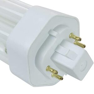 KOR (4 Pack) K20788 - PL26W/3U/4P/841 - Compact Fluorescent Plug-in - T4 - Triple Tube - 26 Watt - 4-Pin (GX24q-3) - 4,100 Kelvin (Cool White)